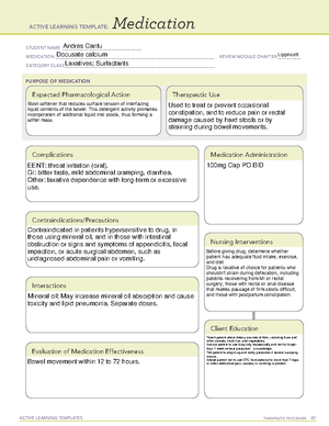 ATI Medication Influenza - ACTIVE LEARNING TEMPLATES THERAPEUTIC ...
