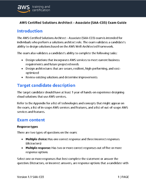Module 1 - AWS Academy Cloud Foundations Module 01 Student Guide ...