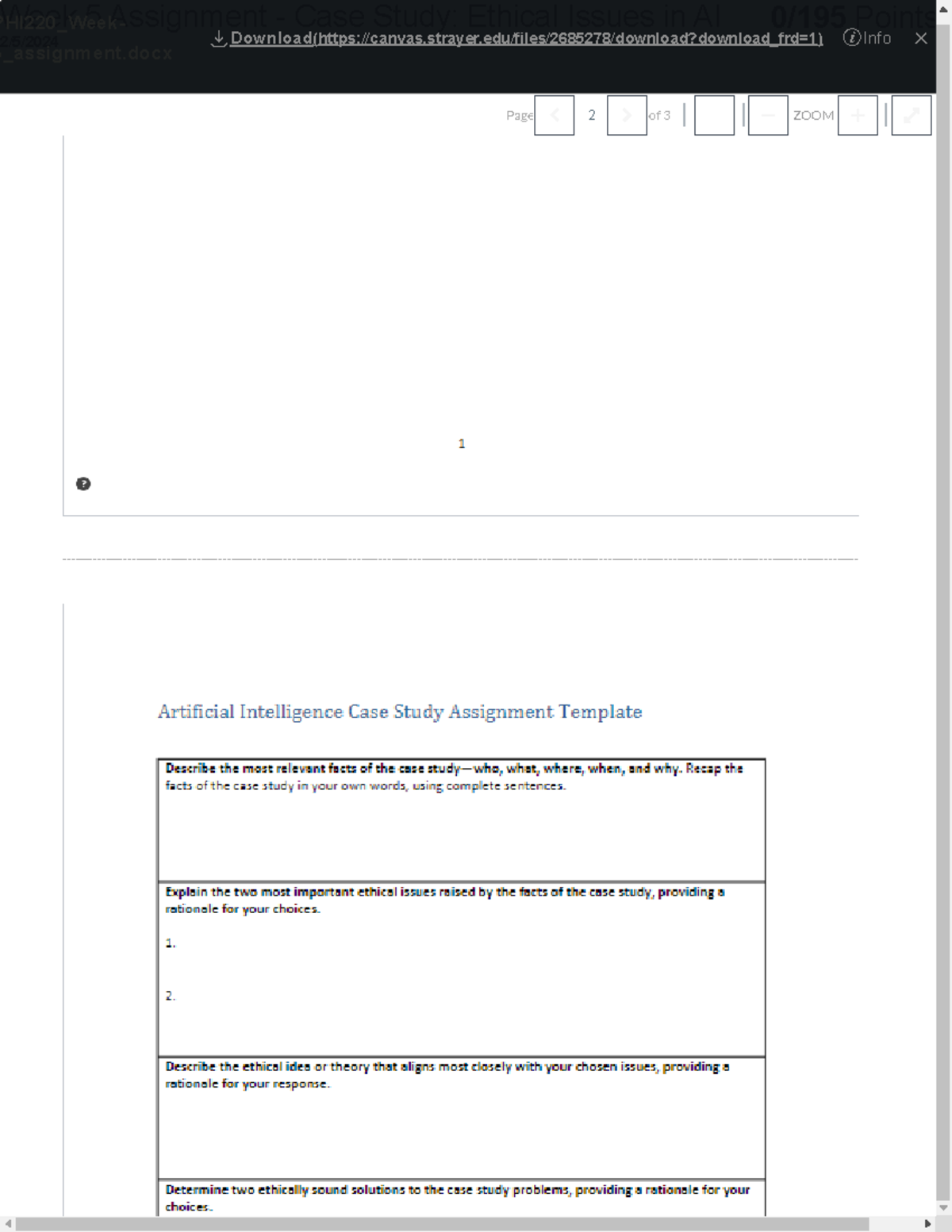 Week 5 Assignment - Case Study on Ethical AI Issues in Society - Studocu