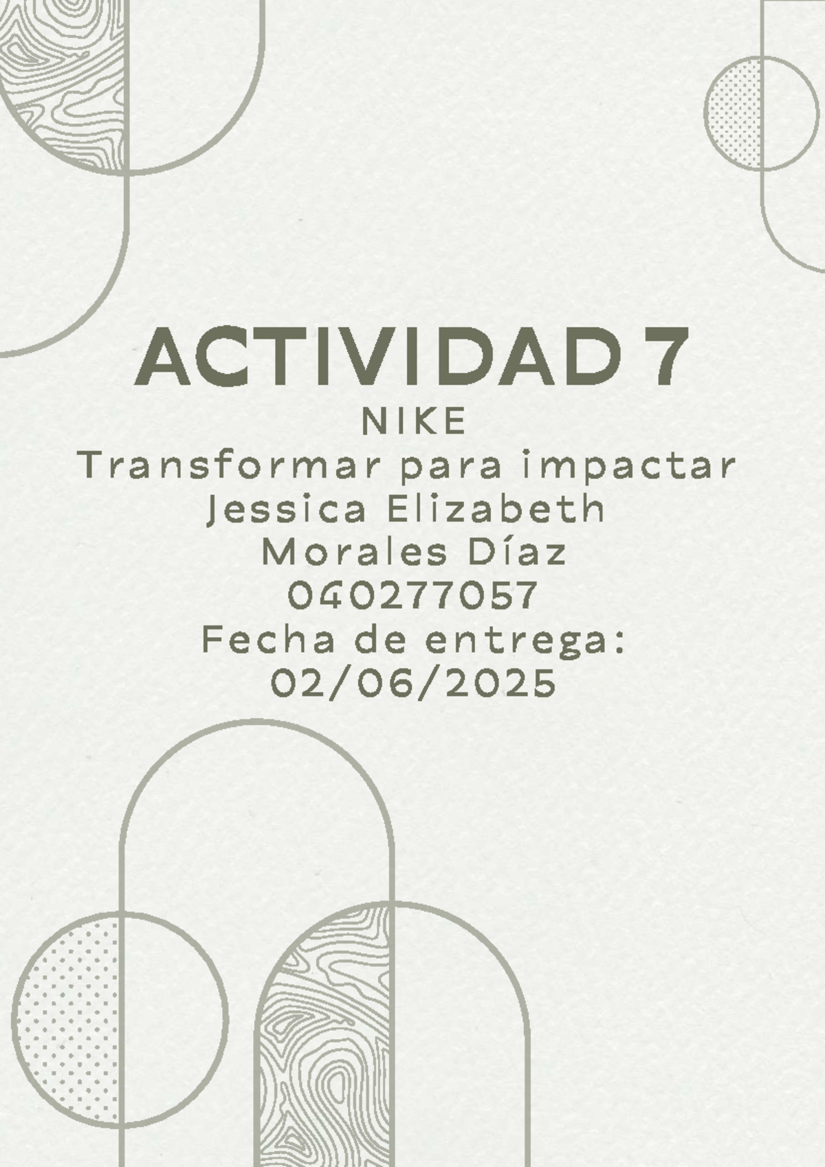 A7 NIKE - Ideas Creativas para el Reciclaje de Tenis Viejos - Studocu