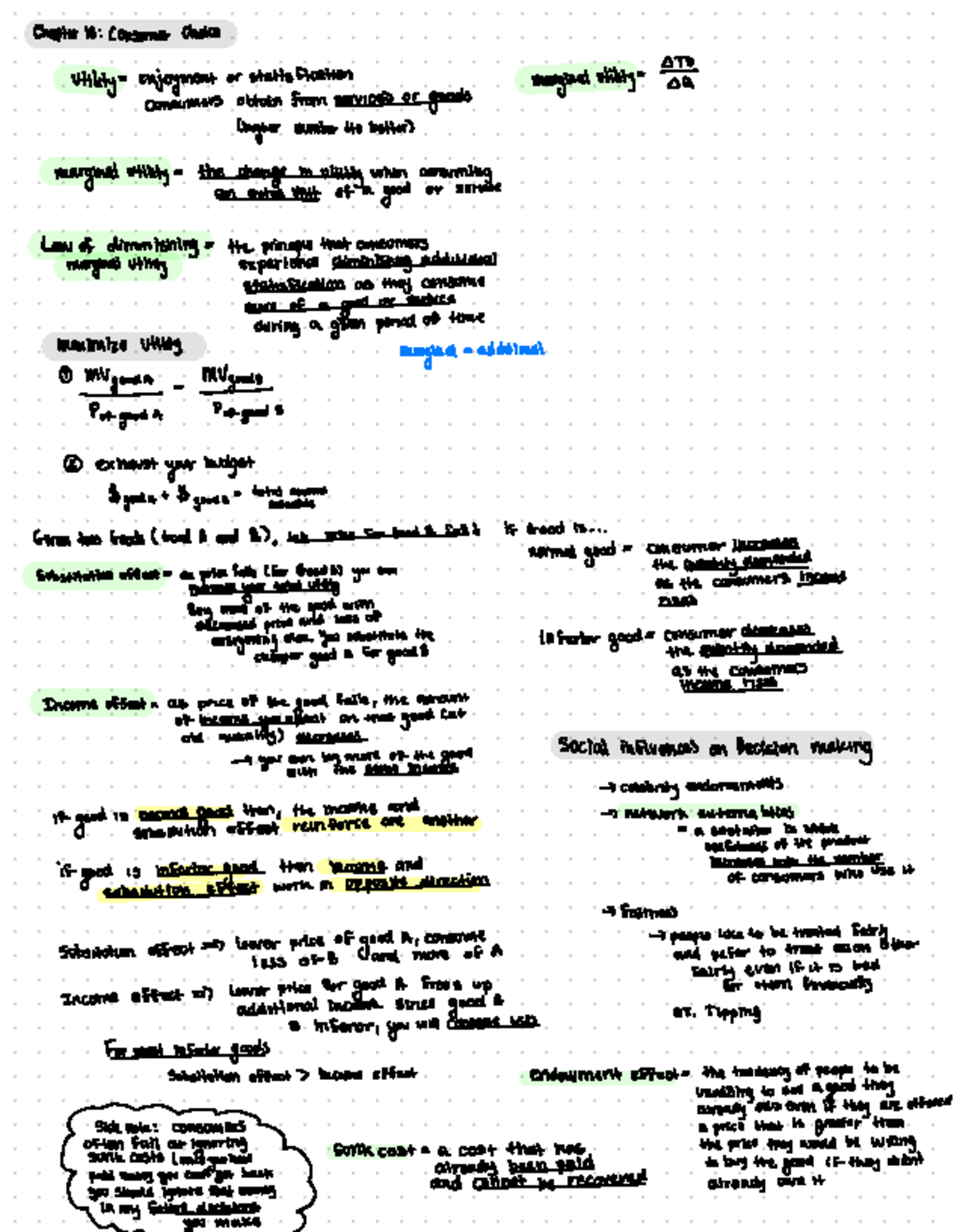 Principles of Economics - Final Exam Study Guide - Chapter 10 ...