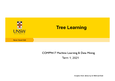 COMP9417 - UNSW Sydney - Machine Learning and Data Mining - Studocu