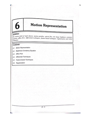 Computer Vision - Segmentation Techniques and Model Descriptions (CV CH ...