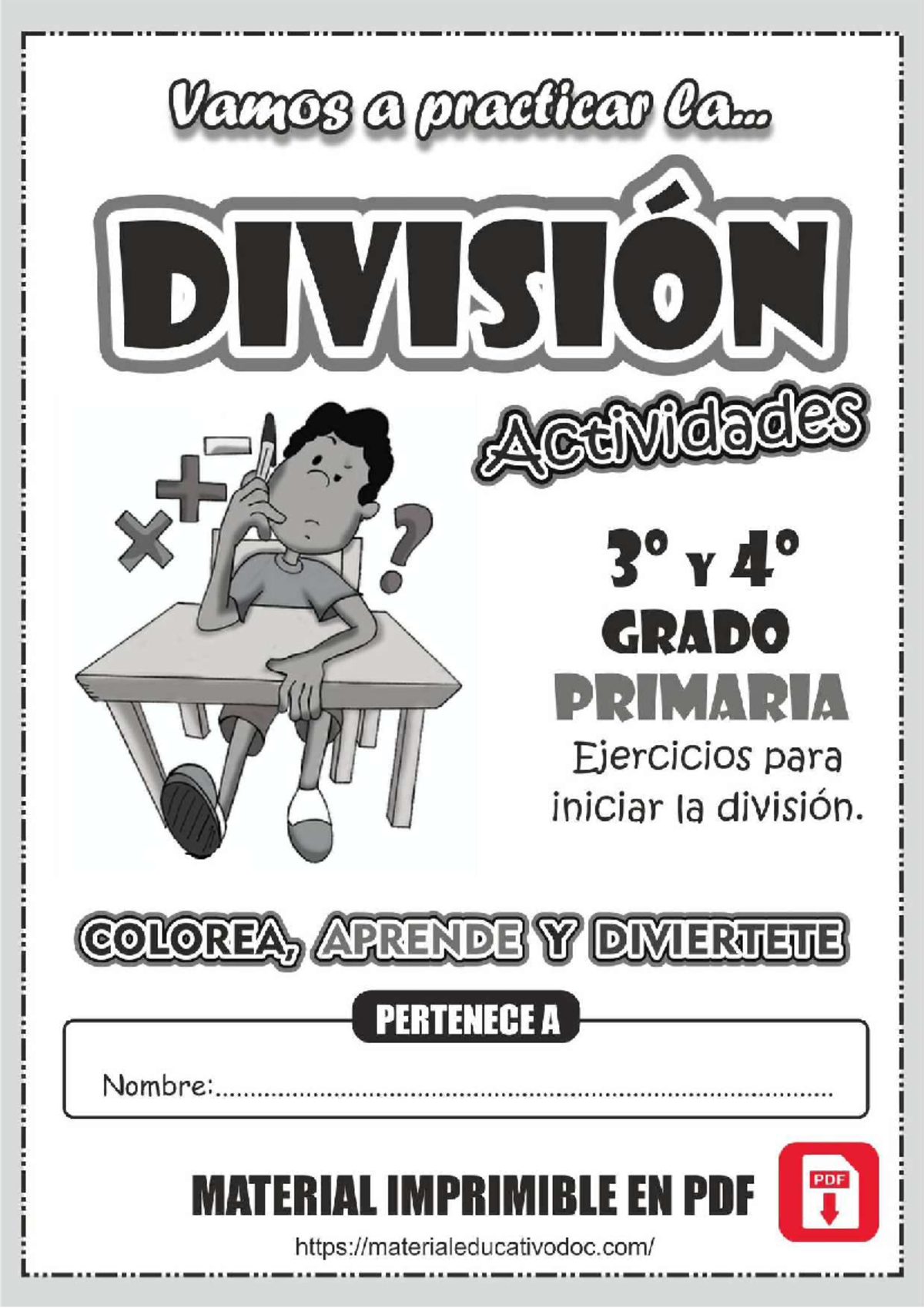 Ejercicios de División para Grado Primaria - Actividades y Práctica ...