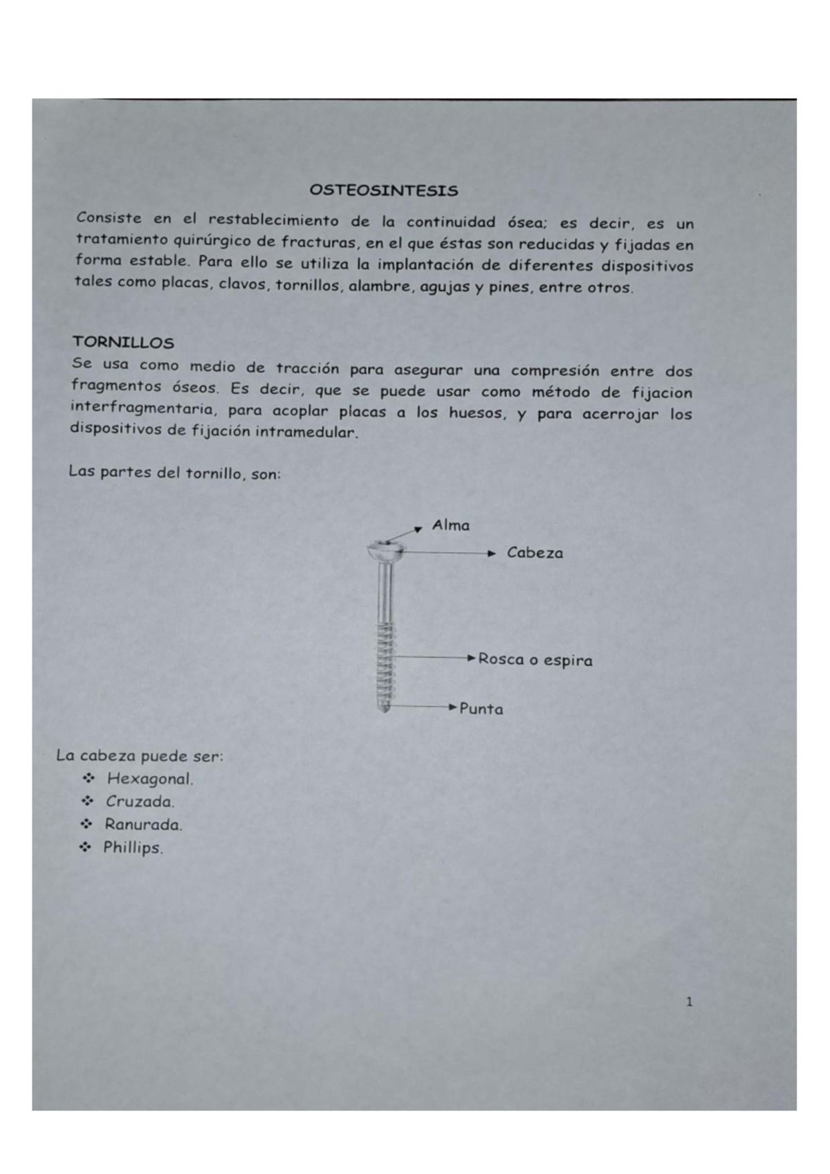 Osteosíntesis: Tratamiento Quirúrgico de Fracturas y Dispositivos ...