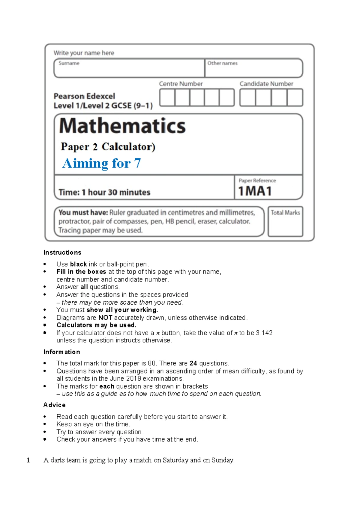 CSEC Maths - Paper 2 - June 2024 - Detailed Solutions and Explanations ...