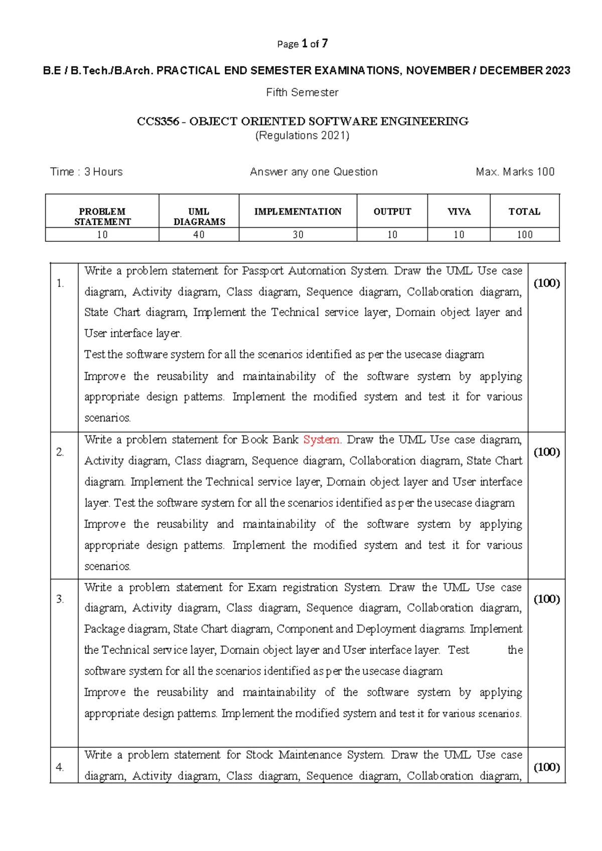 CS3501 Compiler Design LAB Manual: Practical Implementations & Experiments - Studocu