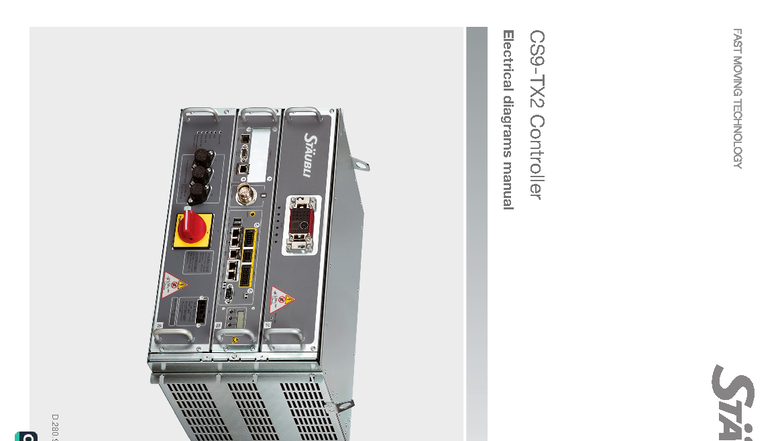 Electrical Diagrams Manual for Staubli D28093904 F CS9 Controller - Studocu