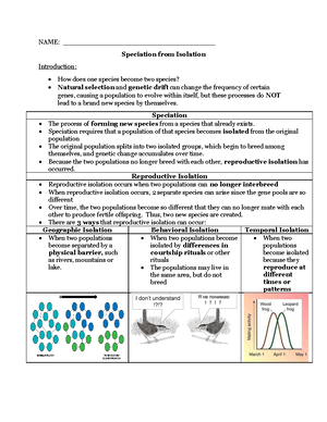 Biology yr10 - Grade: 10 - Secondary School - Studocu