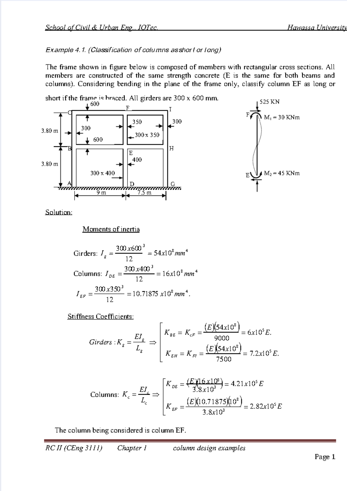 Beam -design-euro - School of Civil & Urban Eng., IOTec. Hawassa ...