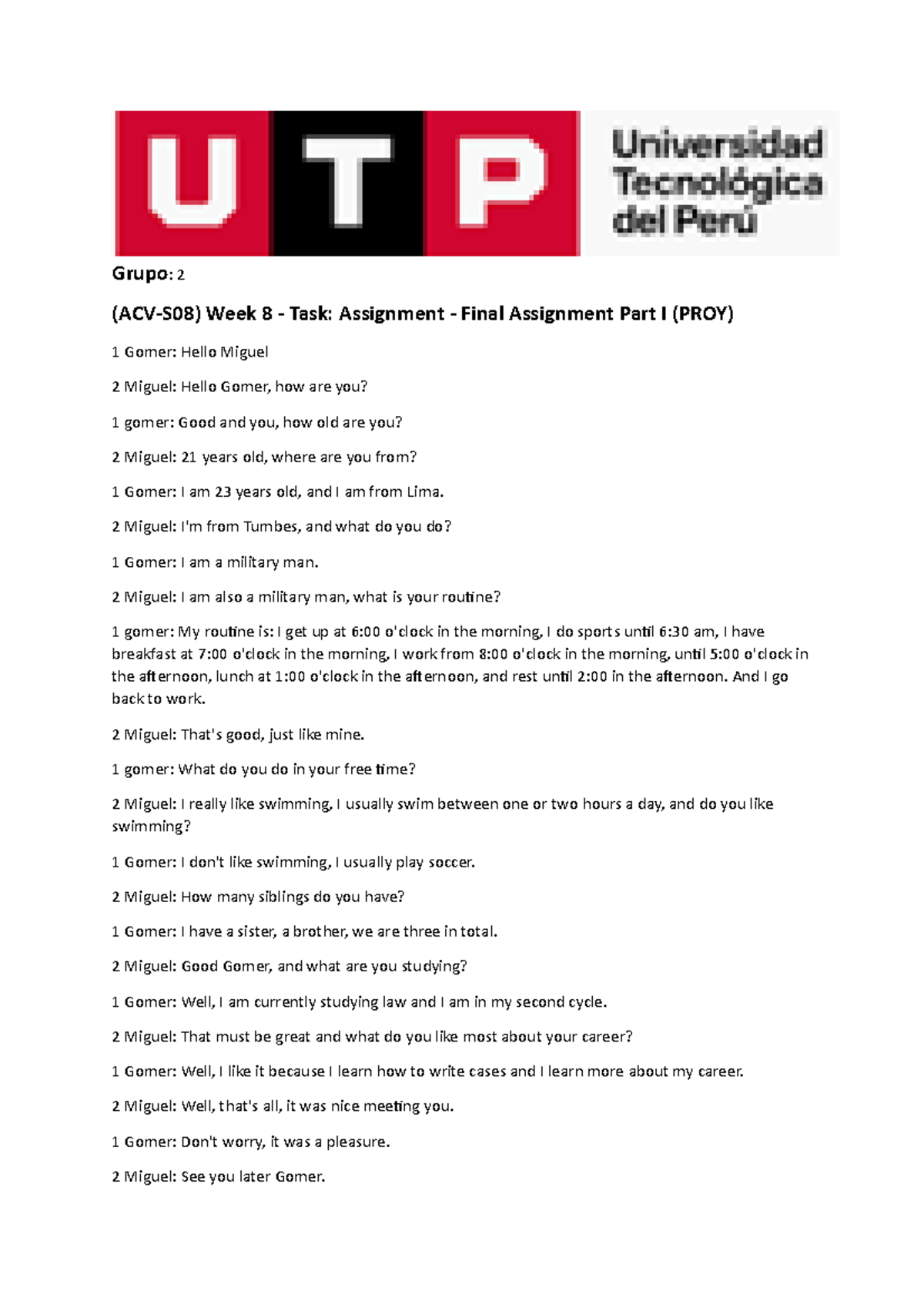 Proy4ect - (ACV-S09) Week 9 - Task: Assignment - Final Assignment Part II (PROY) - Grupo: 2 ...