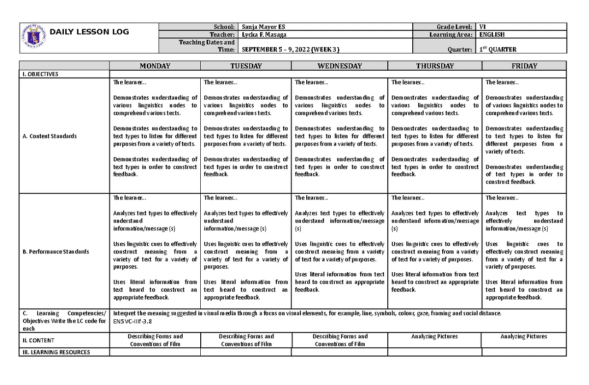 Pivot 4A Lesson Exemplars Using THE IDEA Instructional Process ...