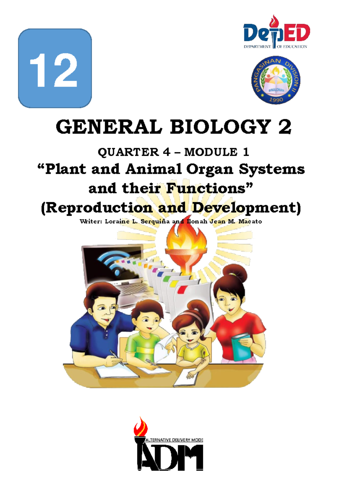 Grade-12 General-Biology 2 Q4 Module 1: Plant and Animal Repro & Dev ...