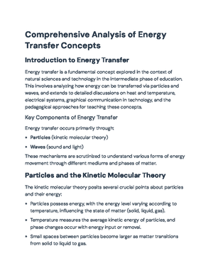 [Solved] Explain input and output energy - Natural sciences and ...
