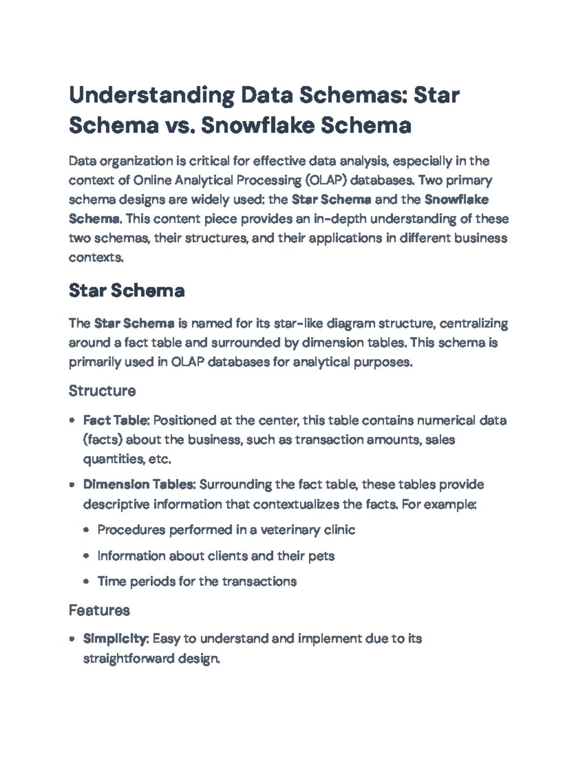 Understanding Star and Snowflake Schemas for Data Analysis ...