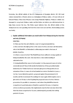 Topic 01 Affidavits and Statutory Declarations-1 - Kyeyune FACULTY OF ...