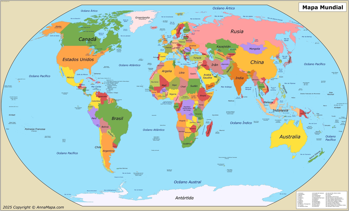 Mapa Mundial del Océano Ártico y Regiones Circundantes - Studocu