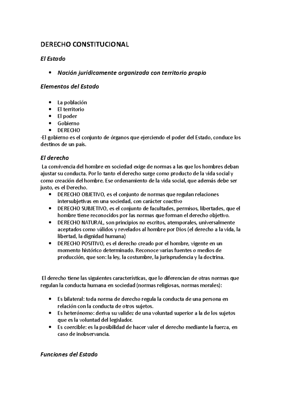 Derecho - Primer Parcial - Introducción al derecho - 1er parcial primer ...