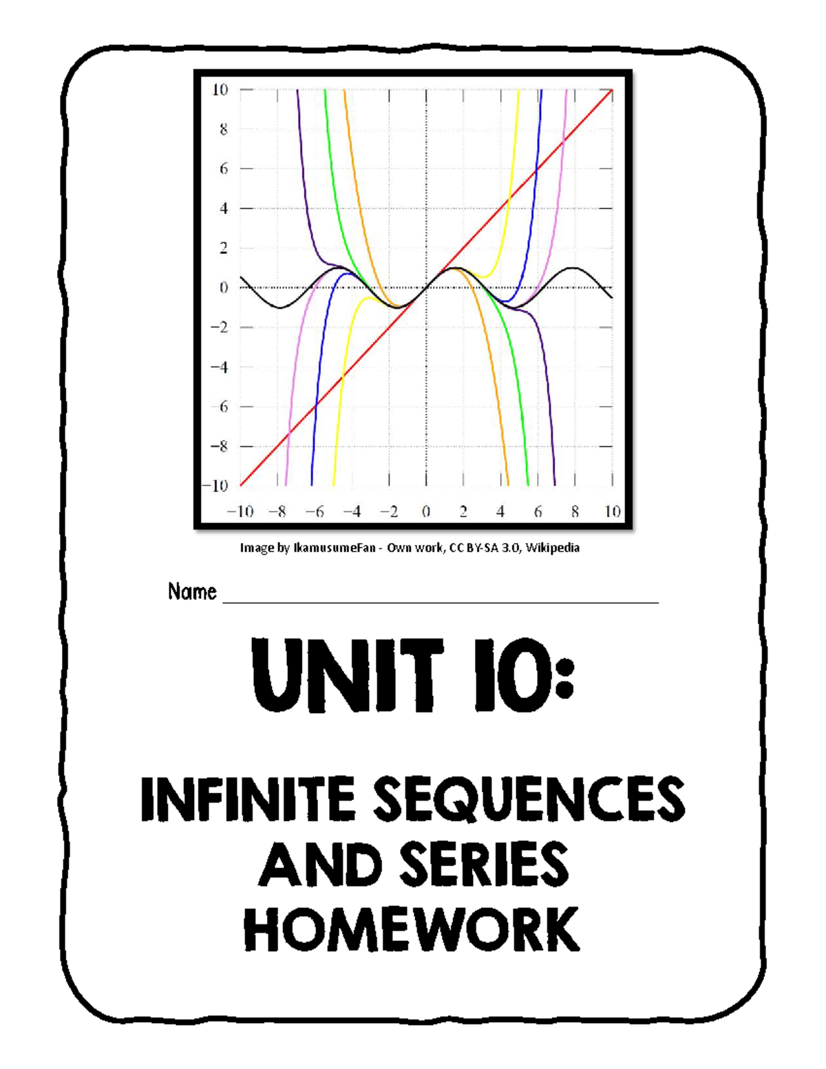 Unit 10: Infinite Sequences and Series Homework - AP Calc BC - Studocu