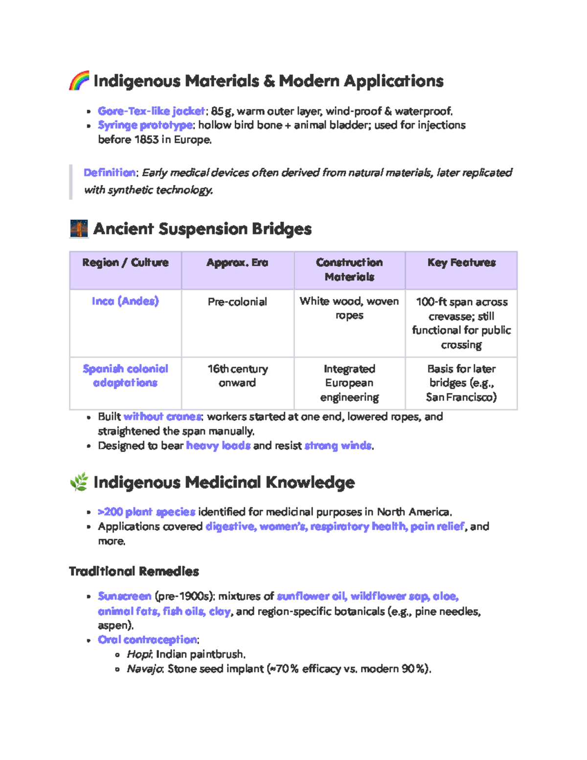 Indigenous Innovation: Tradition Meets Modern Science (Course Code: IND ...