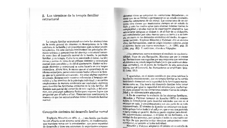 Terapia Familiar Estructural: Teoría y Práctica (Estruct-21-32) - Studocu