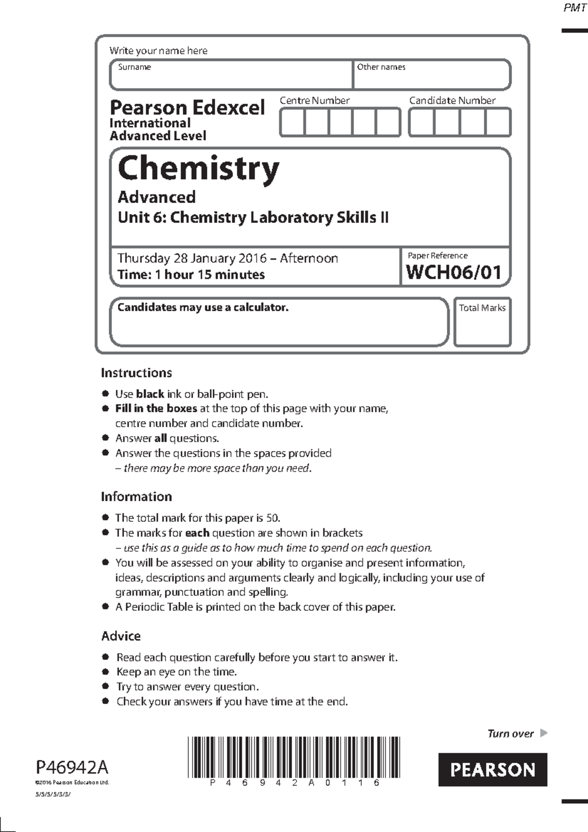 Unit 6: Chemistry Laboratory Skills II - Steam Distillation Guide - Studocu