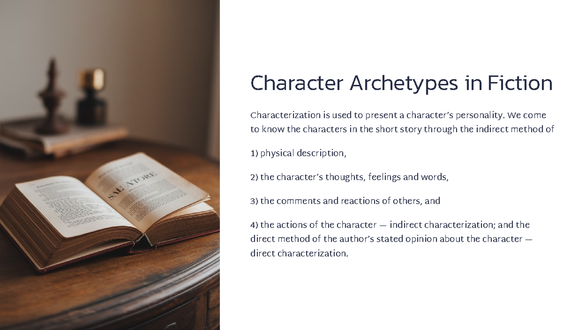 Character Archetypes in Fiction - Character Archetypes in Fiction ...