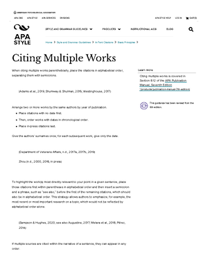 APA 7 Quotation requirements and under 40 words and over 40 words ...