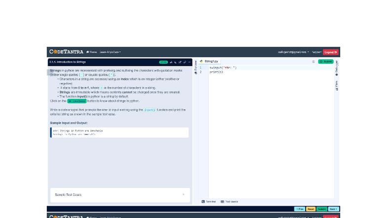 Python Unit 3 - Understanding Strings and Their Operations - Studocu