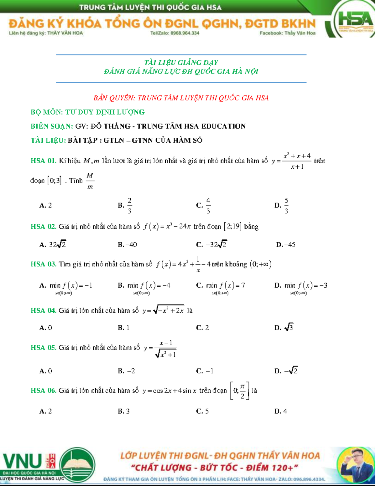 BÀI TẬP - gjhgh - ####### TÀI LIỆU GIẢNG DẠY ####### ĐÁNH GIÁ NĂNG LỰC ...