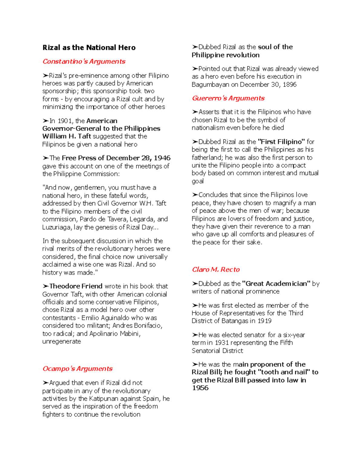 LIFE AND WORKS OF RIZAL (PRELIMS) - Comprehensive Reviewer Guide - Studocu