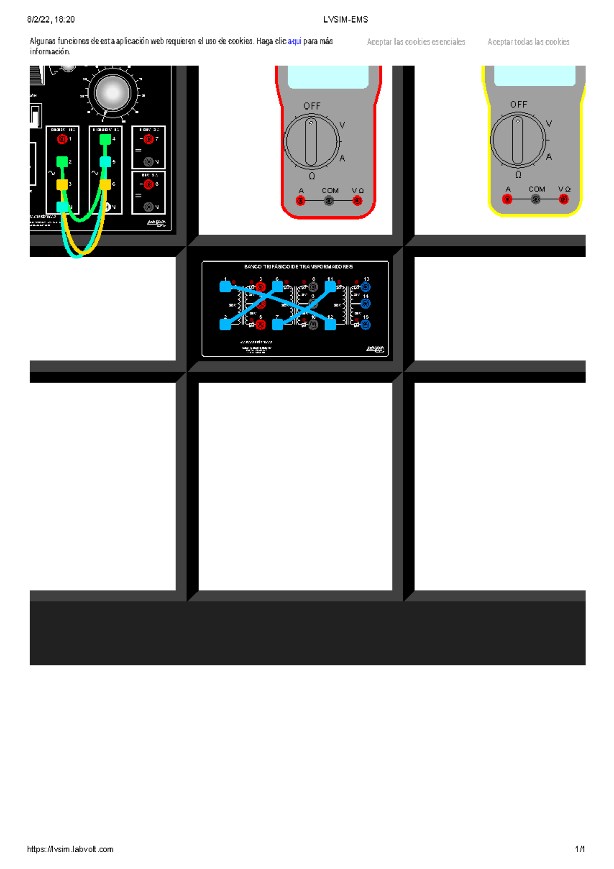LVSIM PRACTICELVSIM PRACTICE LVSIM PRACTICE - 8/2/22, 18:20 LVSIM-EMS ...