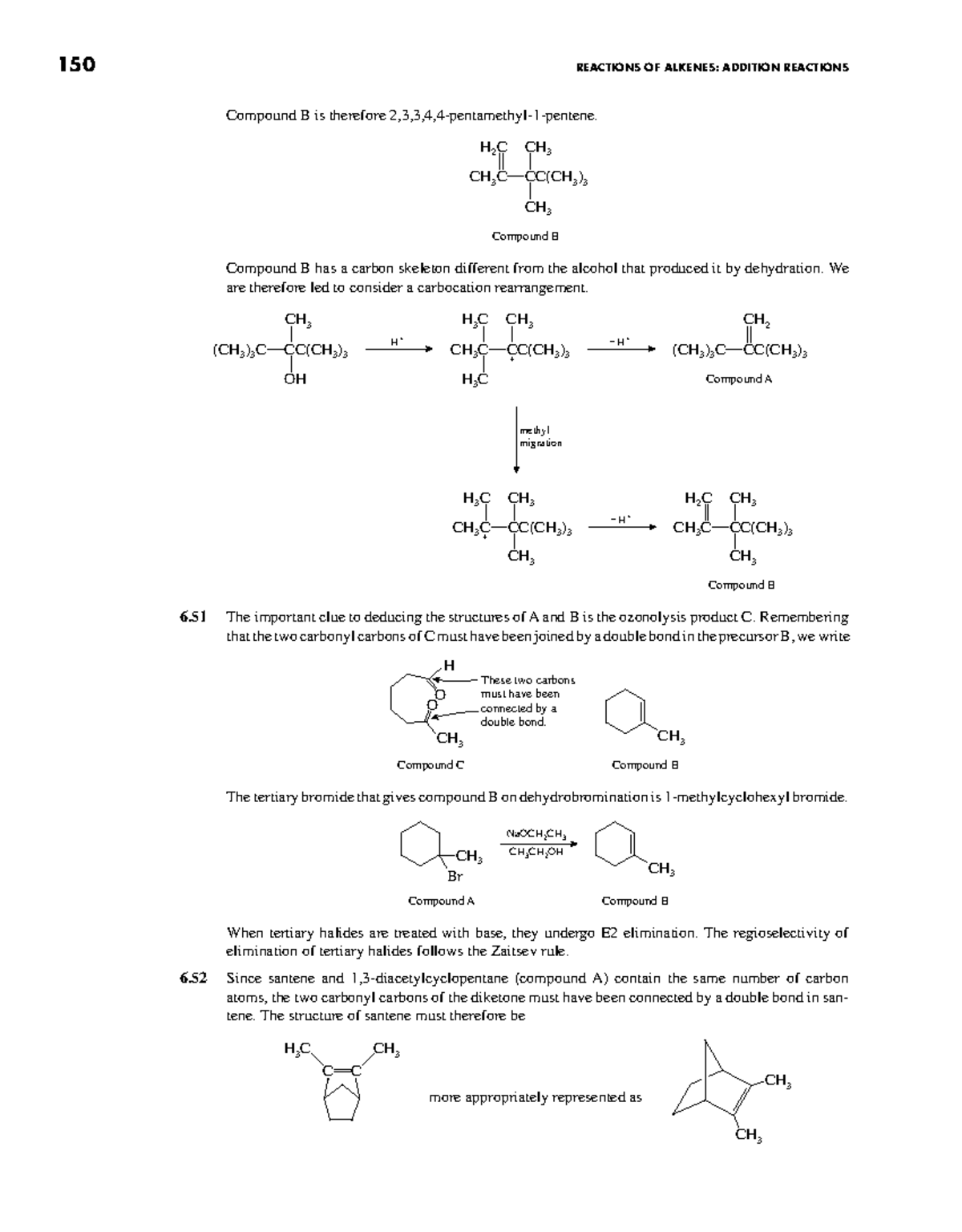 Organic Chemistry 4th Ed: Alkenes Addition Reactions (OC 202) - Studocu