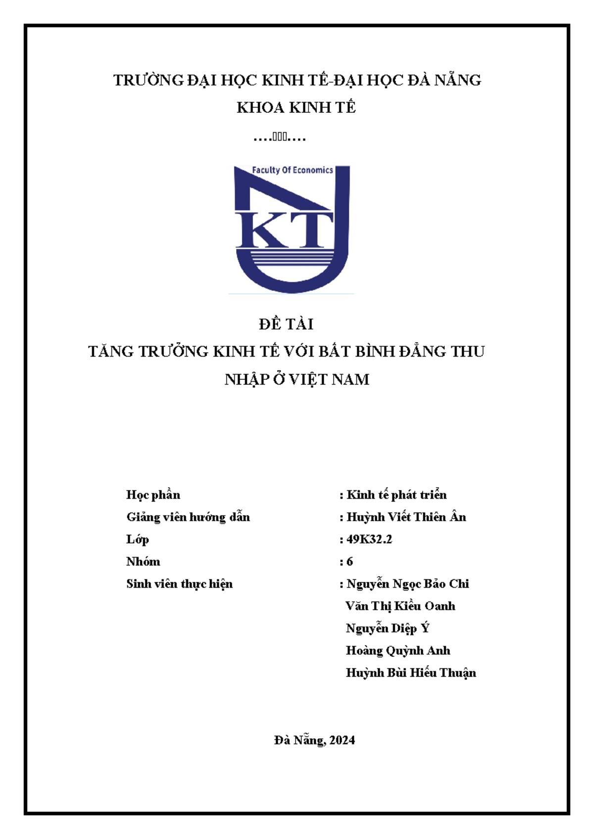 KTPT-3-N6-BC-đã-xong - TRƯỜNG ĐẠI HỌC KINH TẾ-ĐẠI HỌC ĐÀ NẴNG KHOA KINH ...