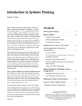 D372 - Introduction to Systems Thinking - Studocu