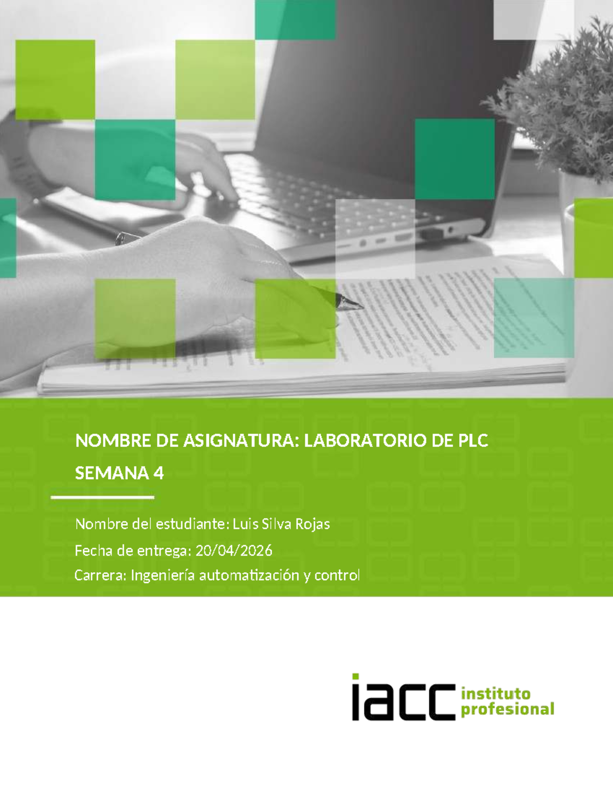 Laboratorio de PLC - Tarea 4: Programación y Simulación KOP - Studocu