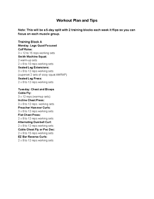 Greek god program by alex eubank pdf free - Muscle Exercise Sets Reps GreeK God Program Day 6 ...