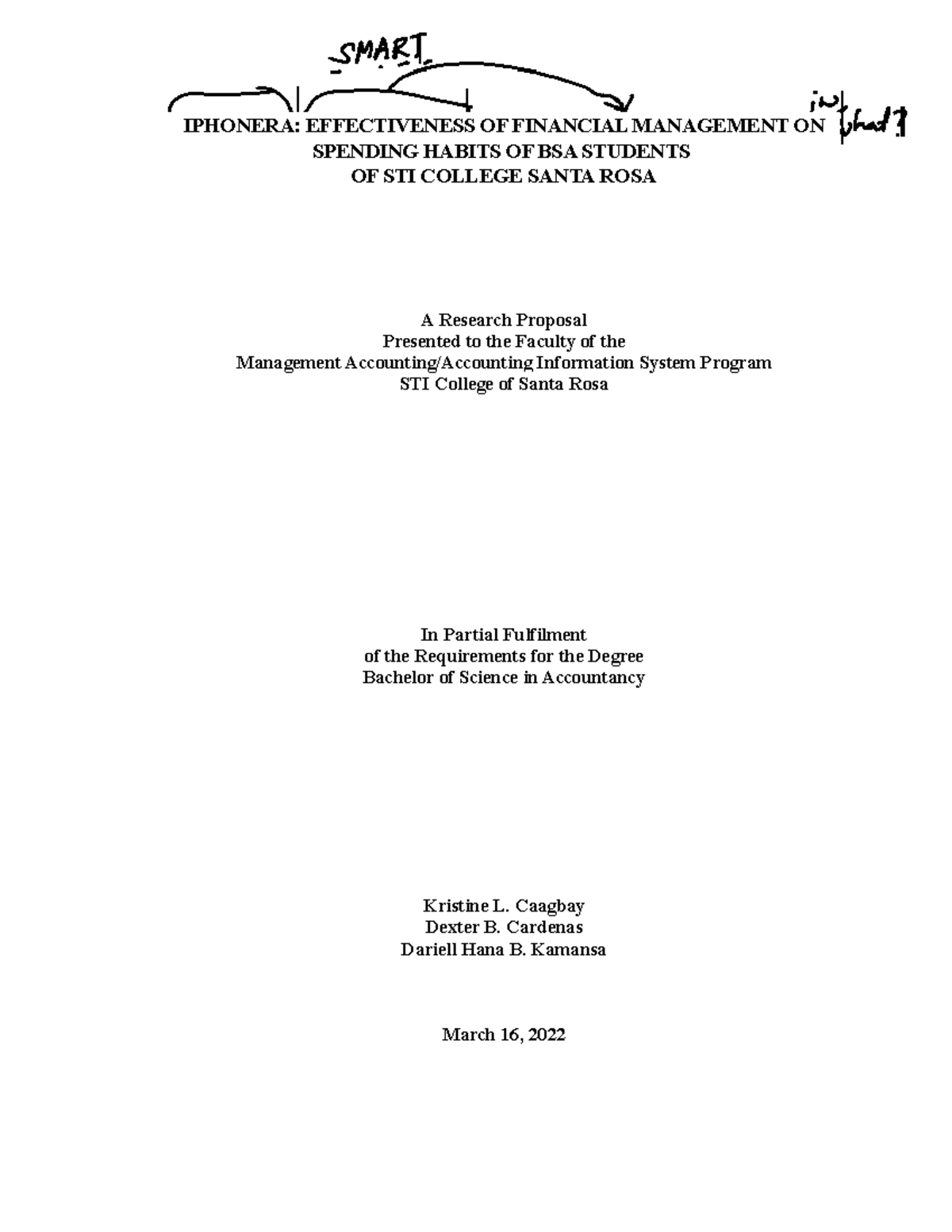 Group 2 Research Proposal Manuscript Template - Tourism Information ...
