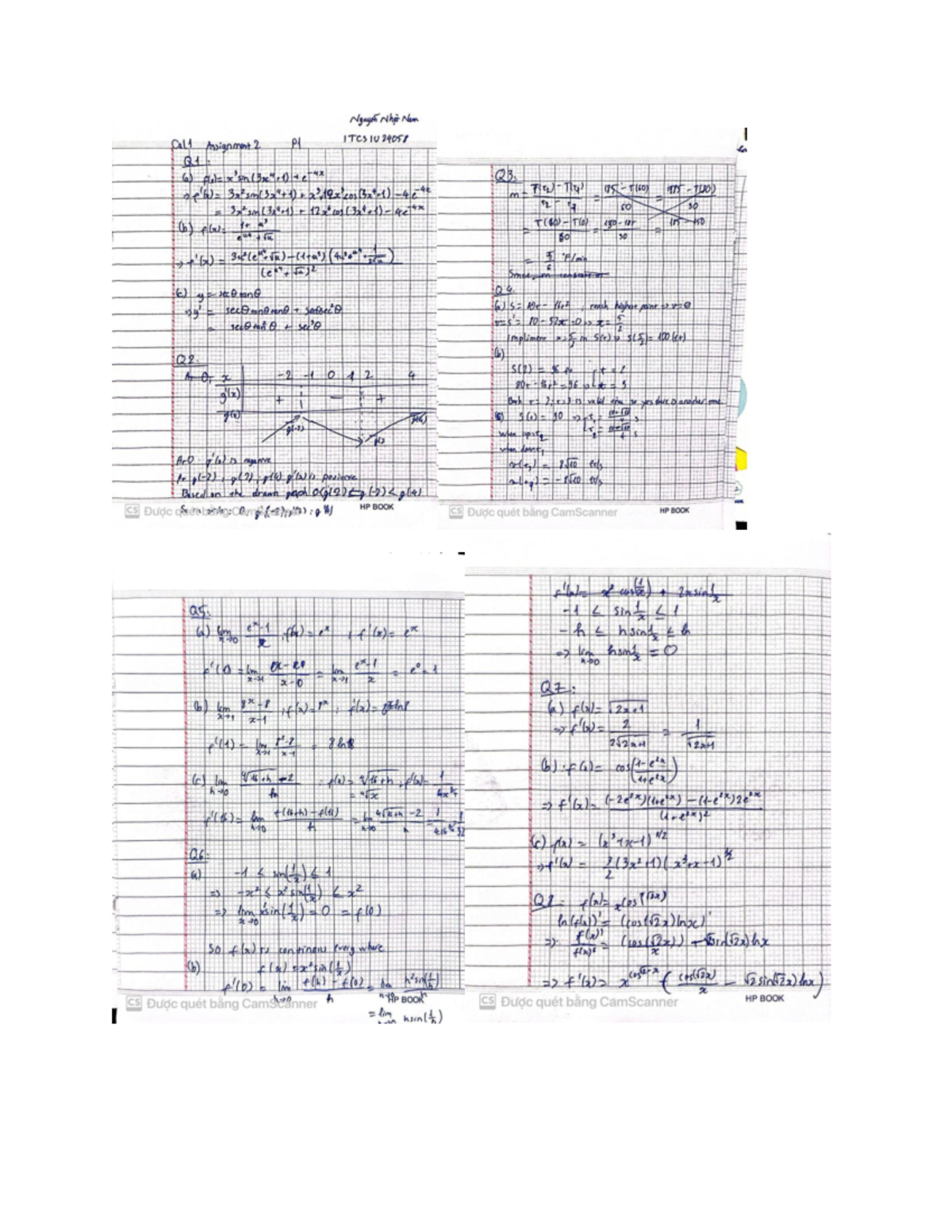 CAL1 Assignment 2 - Problem Solving and Graph Analysis - Studocu