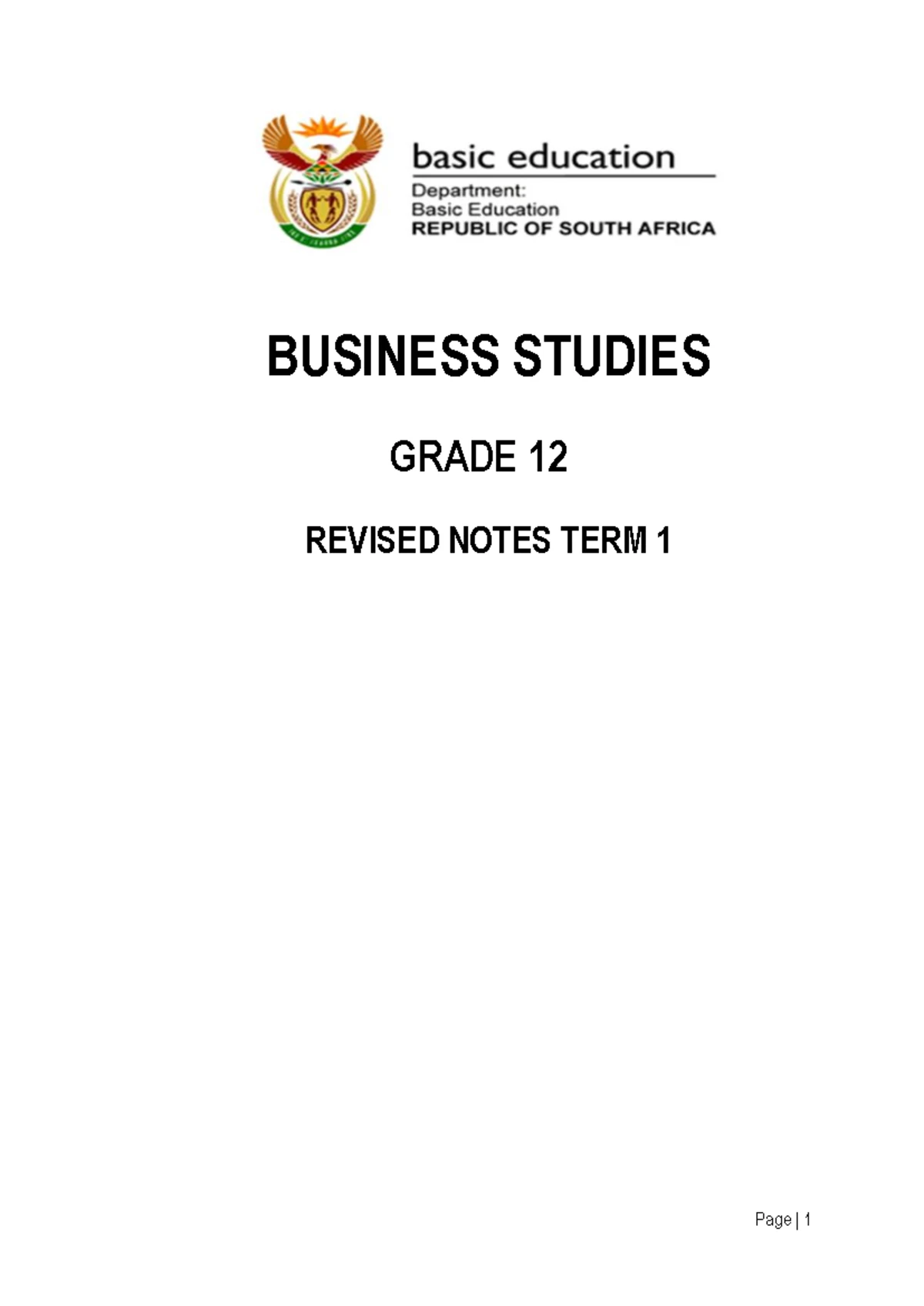 PHYS SCI 2025 Grade 12 Teaching Plan and SBA Guidelines for Term 1 ...