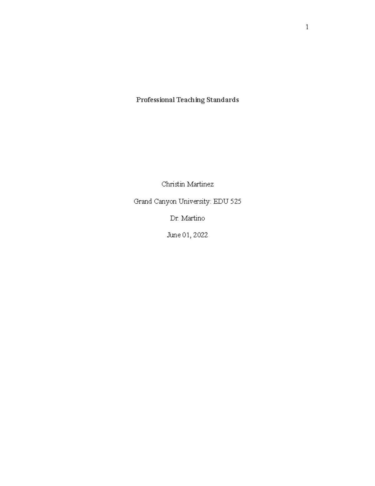 T4 Professional Teaching Standards Template - Professional Teaching ...