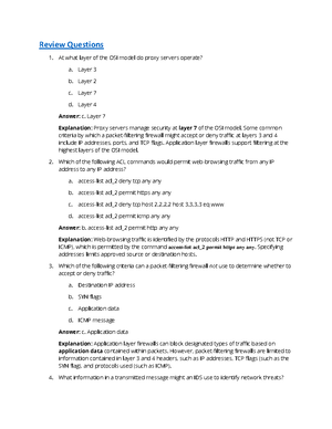 Netplus 9e Mod02solutions - Module 2: Infrastructure and Documentation Solution and Answer Guide ...