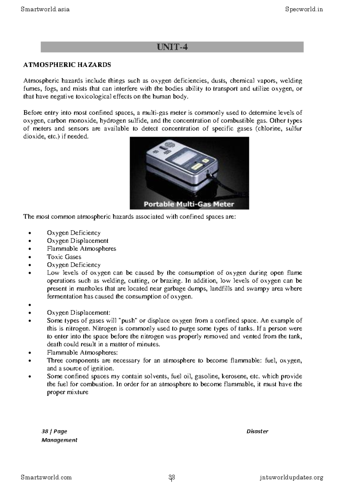 ATMOSPHERIC HAZARDS & COASTAL DISASTERS: Dm Notes U4 - Studocu
