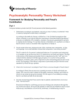 [Solved] Can we still use the Big Five to describe and predict behavior - Theories Of ...