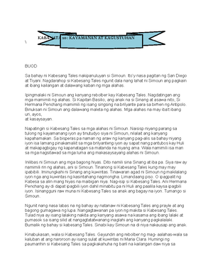 SS5 Aralin 11 (module) - KABANATA XI MGA LIHAM NI DR. JOSE P. RIZAL ...