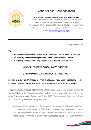 Rule nisi - example of a rule nisi - MEMBER OF THE EXECUTIVE COUNCIL ...