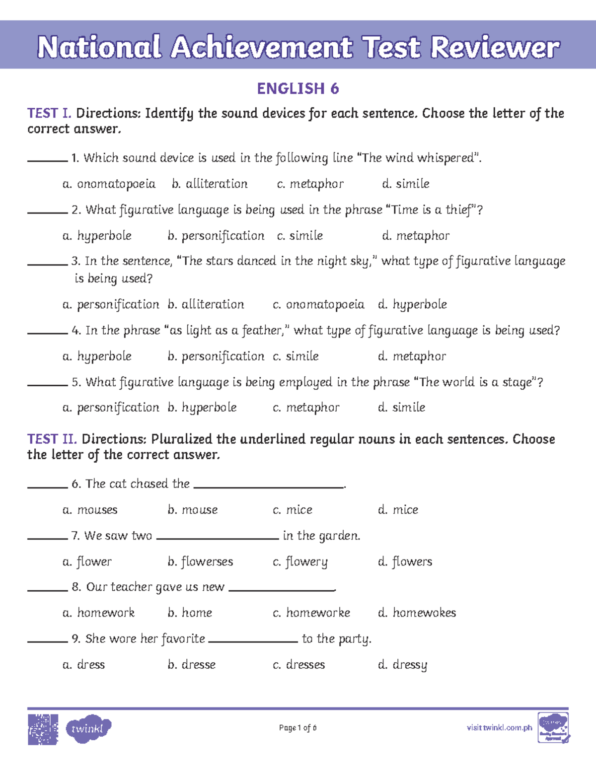 Nat-reviewer-for-grade-6-english ver 1 - National Achievement Test ...