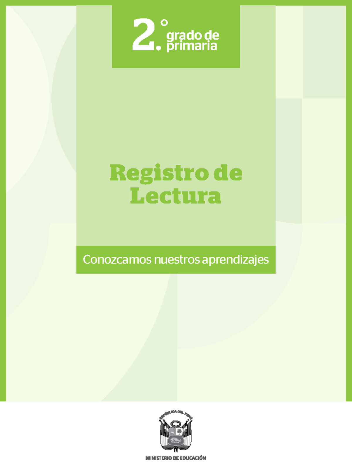 2° Registro Lectura - Conozcamos nuestros aprendizajes Registro de Lectura 2 °grado de primaria ...