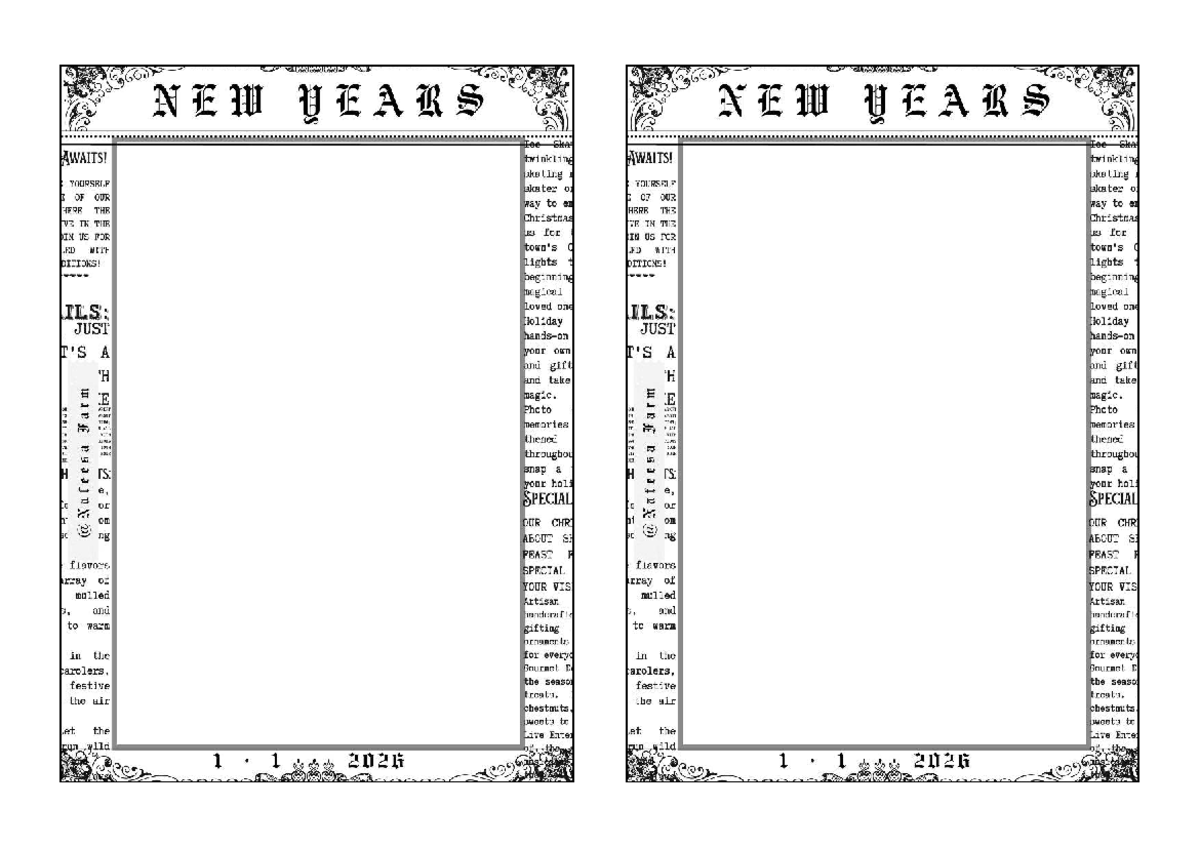 IR 1: New Year Celebrations and Festive Traditions - Studocu