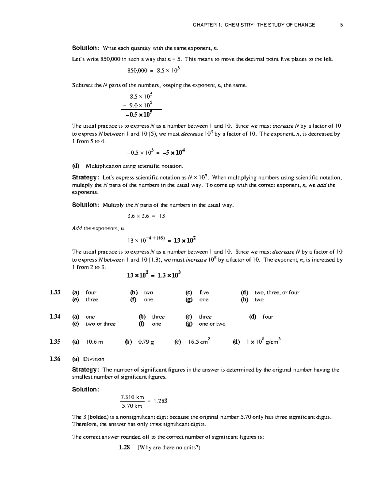 CHAPTER 1: SCIENTIFIC NOTATION & SIGNIFICANT FIGURES (CHEM 10) - Studocu